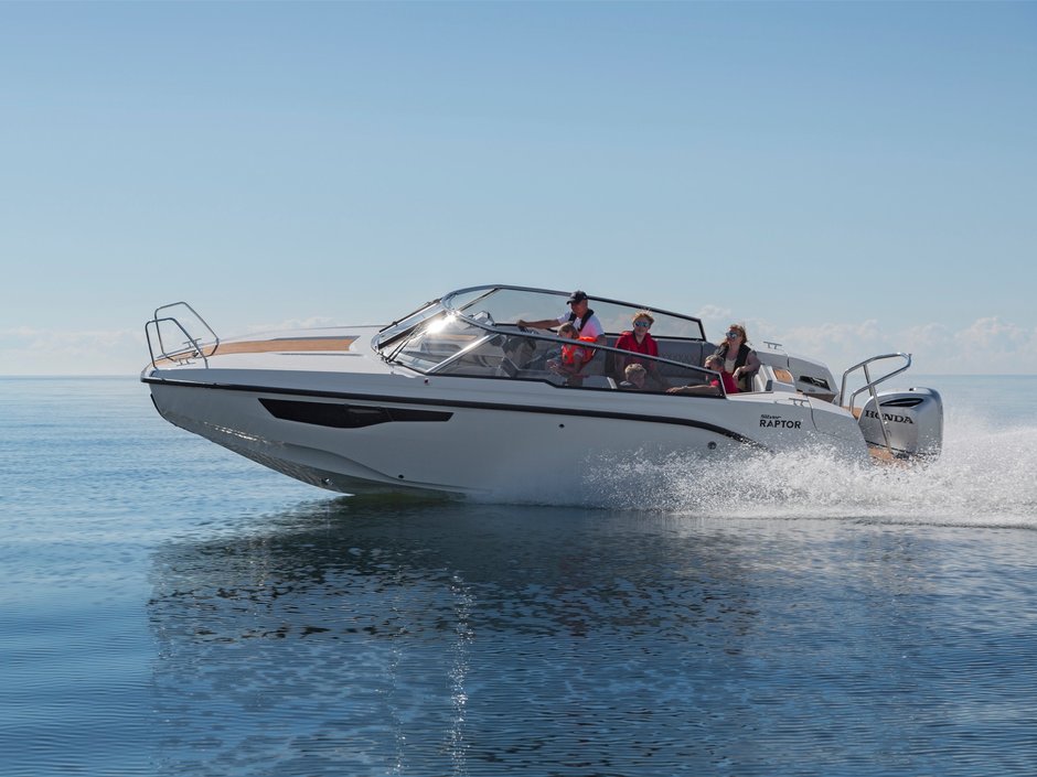 Silver Raptor DC + Honda - Silver & Honda - Venepaketit - Honda Marine