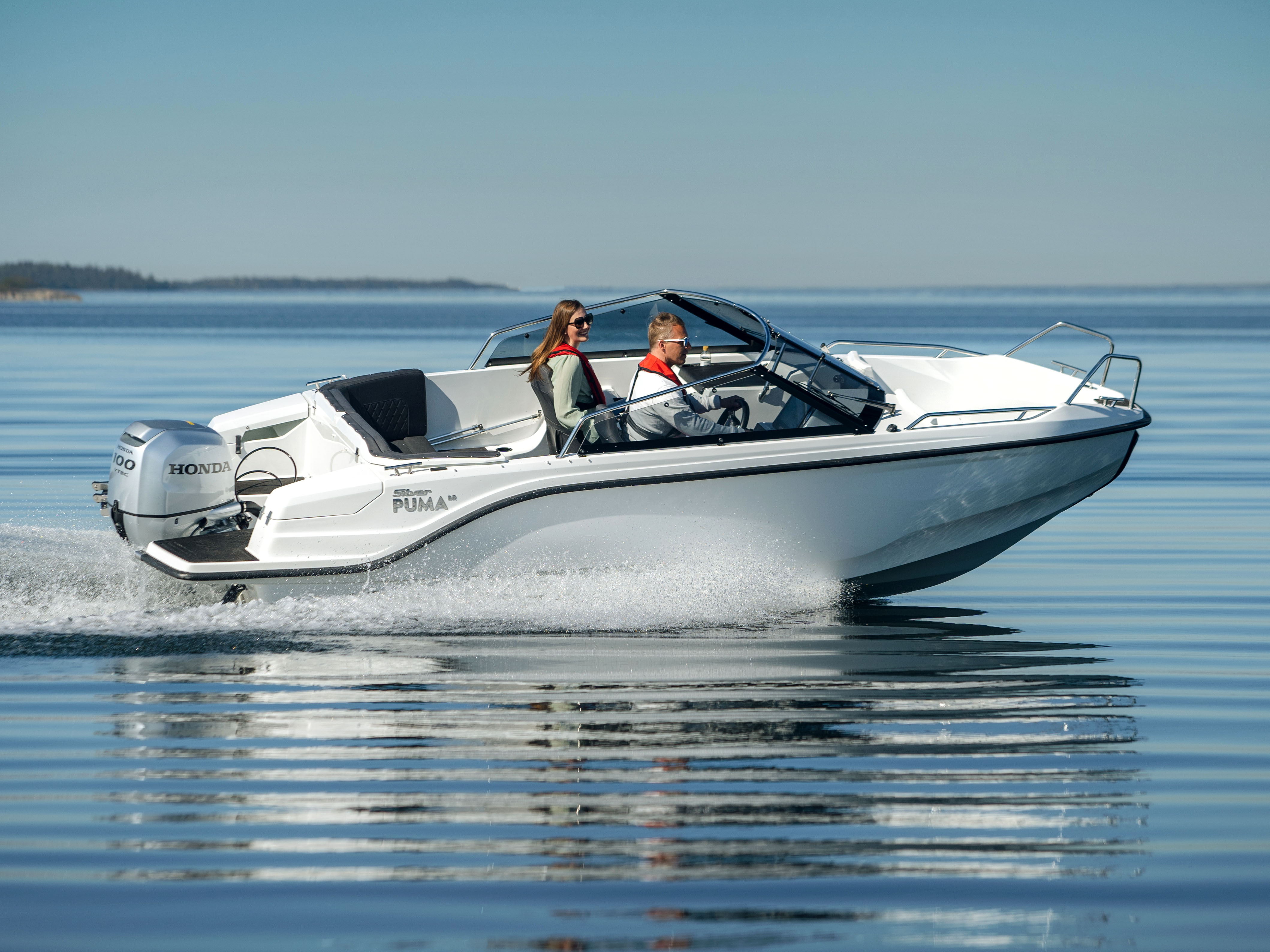 Silver Puma BR + Honda - Silver & Honda - Venepaketit - Honda Marine