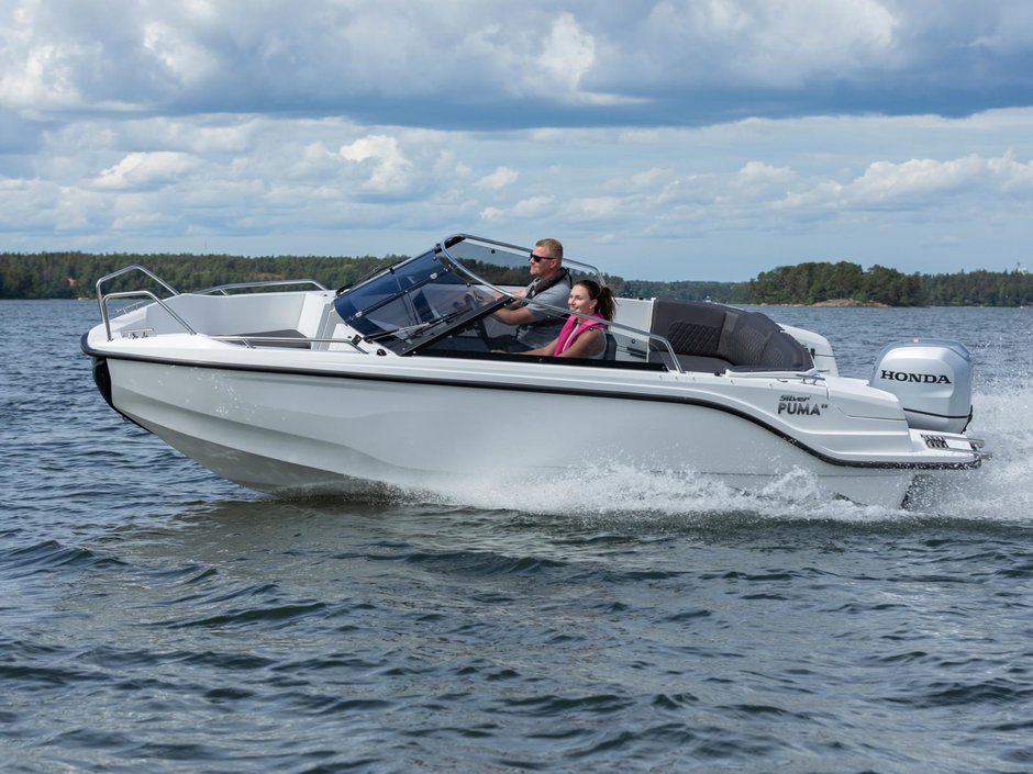 Silver Puma BR + Honda - Silver & Honda - Venepaketit - Honda Marine