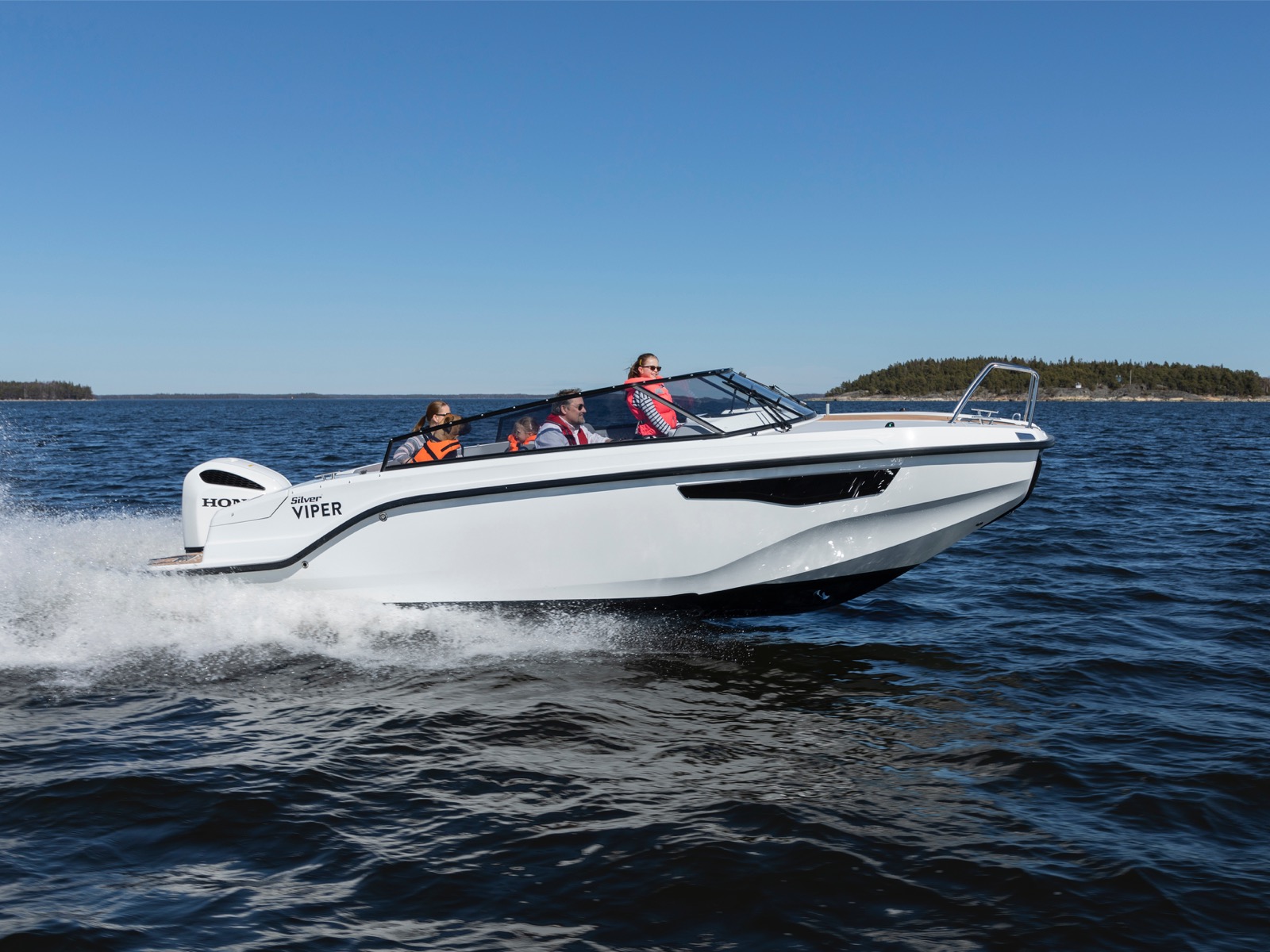 Silver Viper DC + Honda - Silver & Honda - Båtpaket - Honda Marine