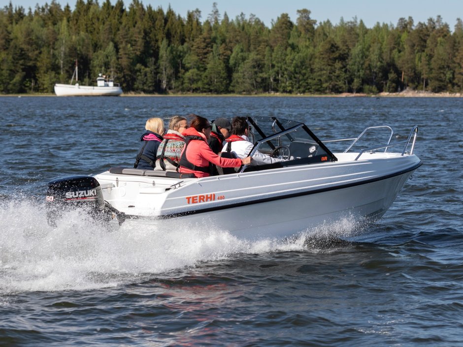 Terhi 480 BR + Honda - Terhi & Honda - Venepaketit - Honda Marine