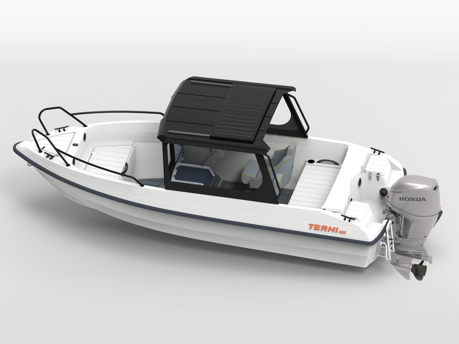 Terhi 480 Cabin + Honda - Terhi & Honda - Venepaketit - Honda Marine
